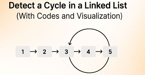Detect a Cycle in a Linked List (With Codes and Visualization)